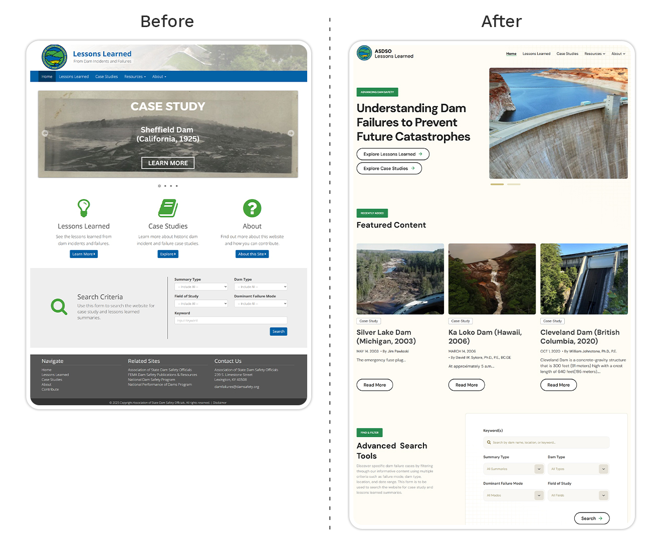 A WordPress to Drupal CMS migration for DamFailures | Drupal.org